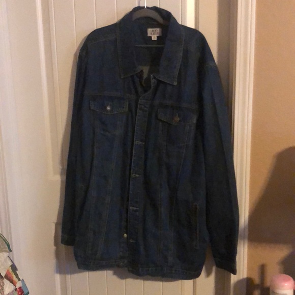 king size | Jackets & Coats | Denim Jacket | Poshmark